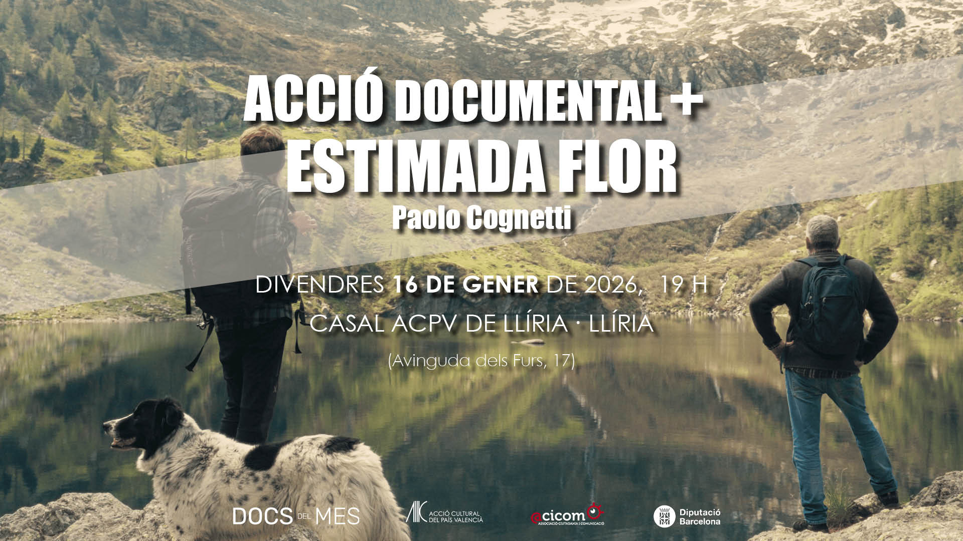 Acció Documental + de gener presenta: “Estimada flor” – Acció Cultural ...